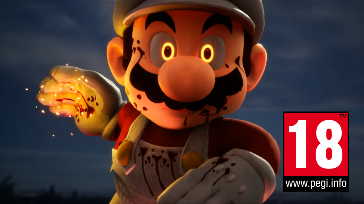 Mira esta versión ultra violenta de Super Mario hecha en Unreal Engine ...