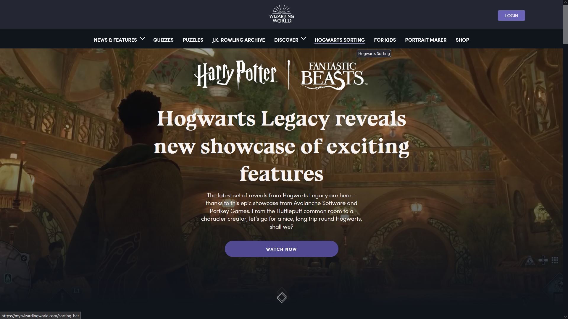 Pottermore Hogwarts Legacy: ¿Cómo hacer la prueba oficial de las casas? - Millenium