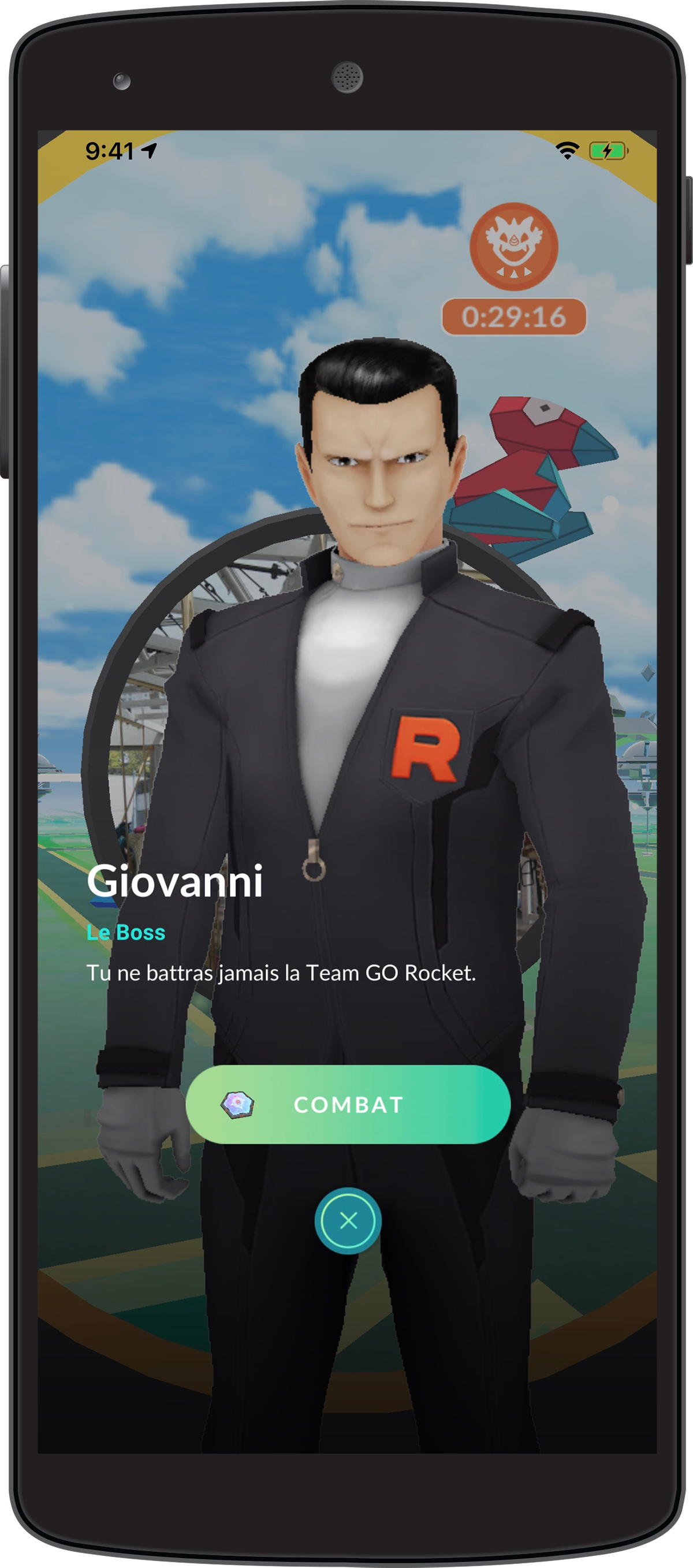Pokémon GO: Líder del Team Go Rocket, Giovanni, Superradar Rocket ...